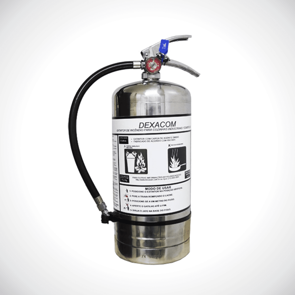 EXTINTOR CLASSE K DE 6 LT – Equipamentos Contra Incêndios